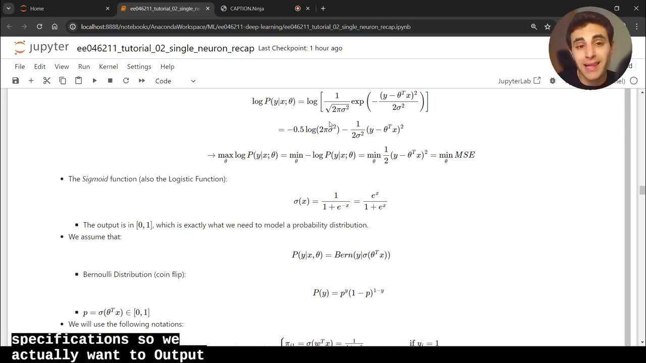 [Technion ECE046211 Deep Learning W24] Tutorial 02 - Single Neuron - YouTube