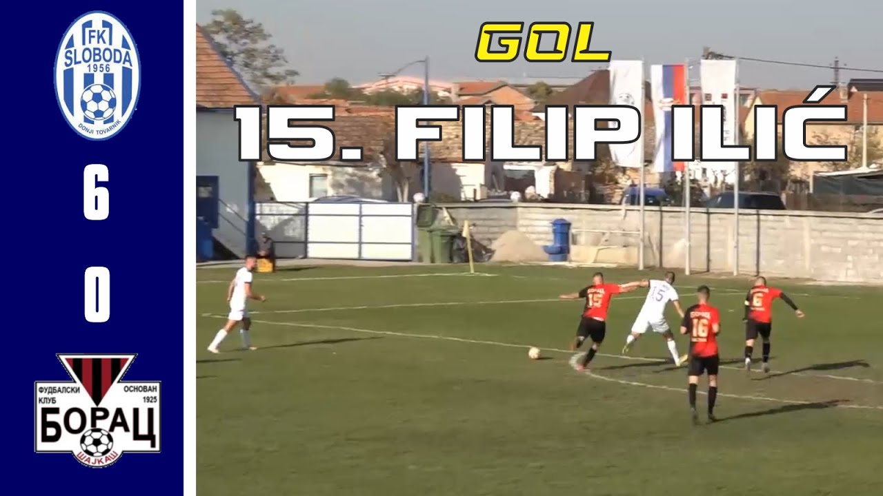 GOL: Filip Ilic | 84' SLOBODA | Sloboda-Borac 6:0 - YouTube