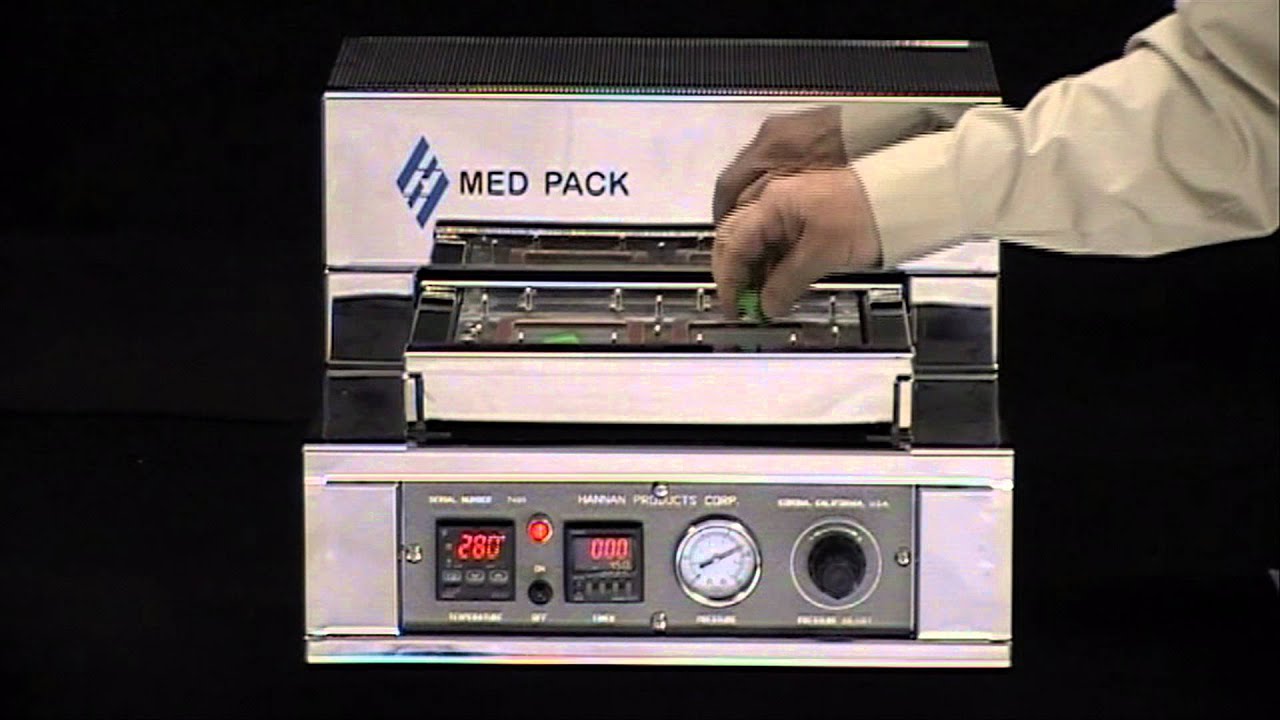 MED PACK® NEW MEDICAL BLISTER PACKAGING SEALING MACHINE - YouTube