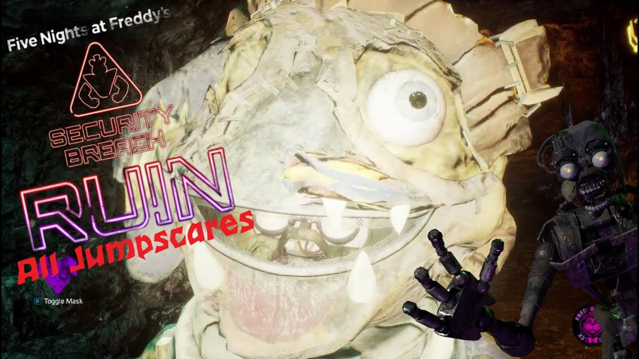 Fnaf Ruin All Jumpscares - YouTube