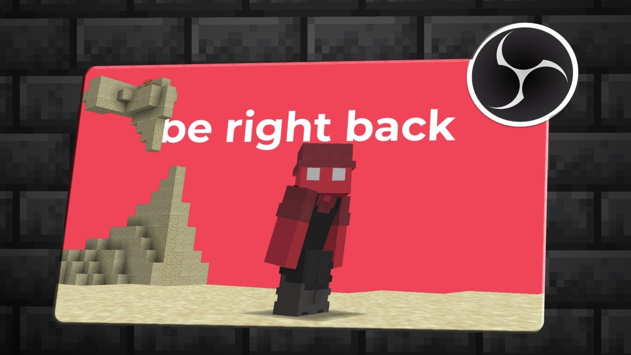 How To Make Minecraft Livestream Scenes - YouTube