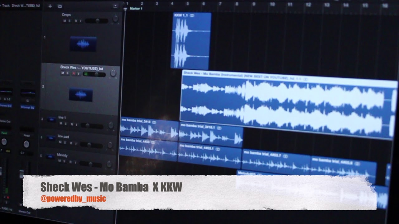 Sheck Wes - Mo Bamba KKW Steel Pan Cover - YouTube