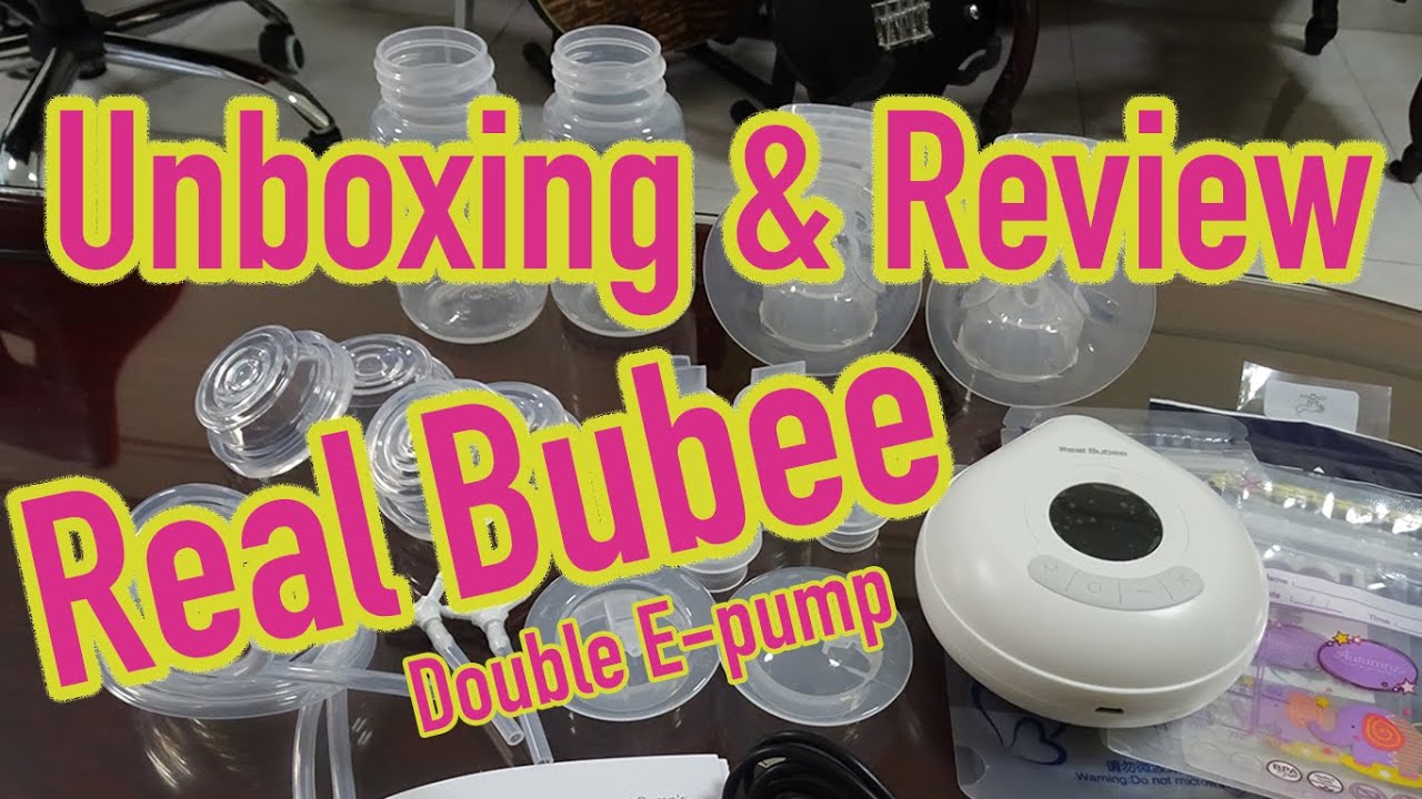 REAL BUBEE ELECTRONIC BREAST PUMP | UNBOXING & REVIEW series | Vlog #79 ...