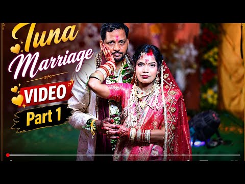 Tuna  and Gunu Marriage Video Part 1