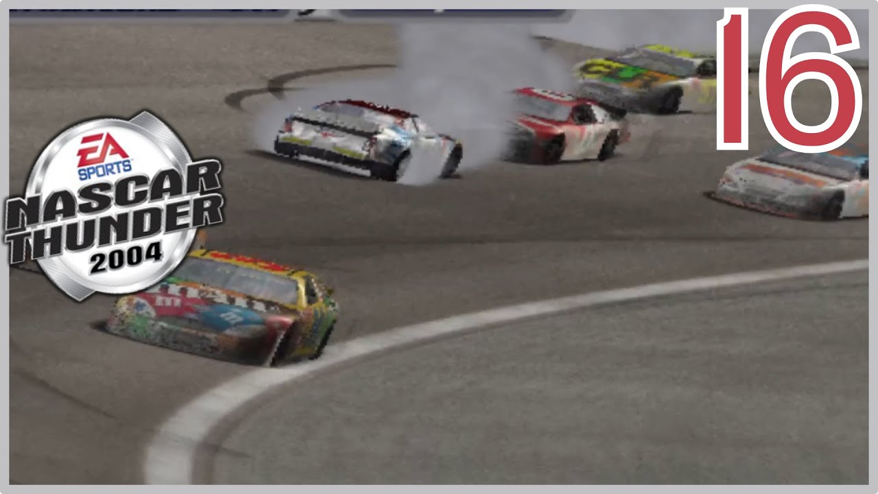 THIS IS GONNA HURT! | NASCAR THUNDER 2004 CAREER MODE | EPISODE 14 ...