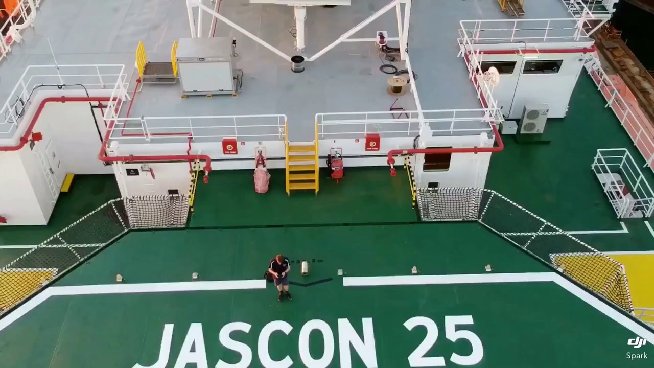 DJI Spark Drone Footage - Batam, Indonesia- Jascon 25 alongside 04/07 ...