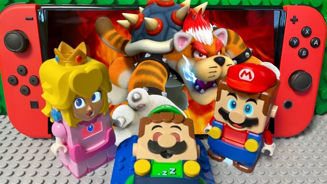 Lego Luigi had a Bad Dream in Nintendo Switch! #supermariomaker2 # ...