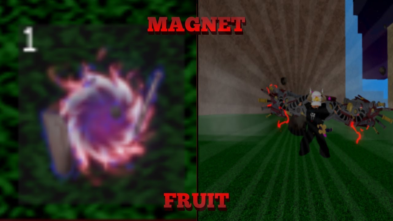 *NEW* Showcasing MAGNET (Jiki Jiki No Mi) Fruit in King Legacy | Roblox ...