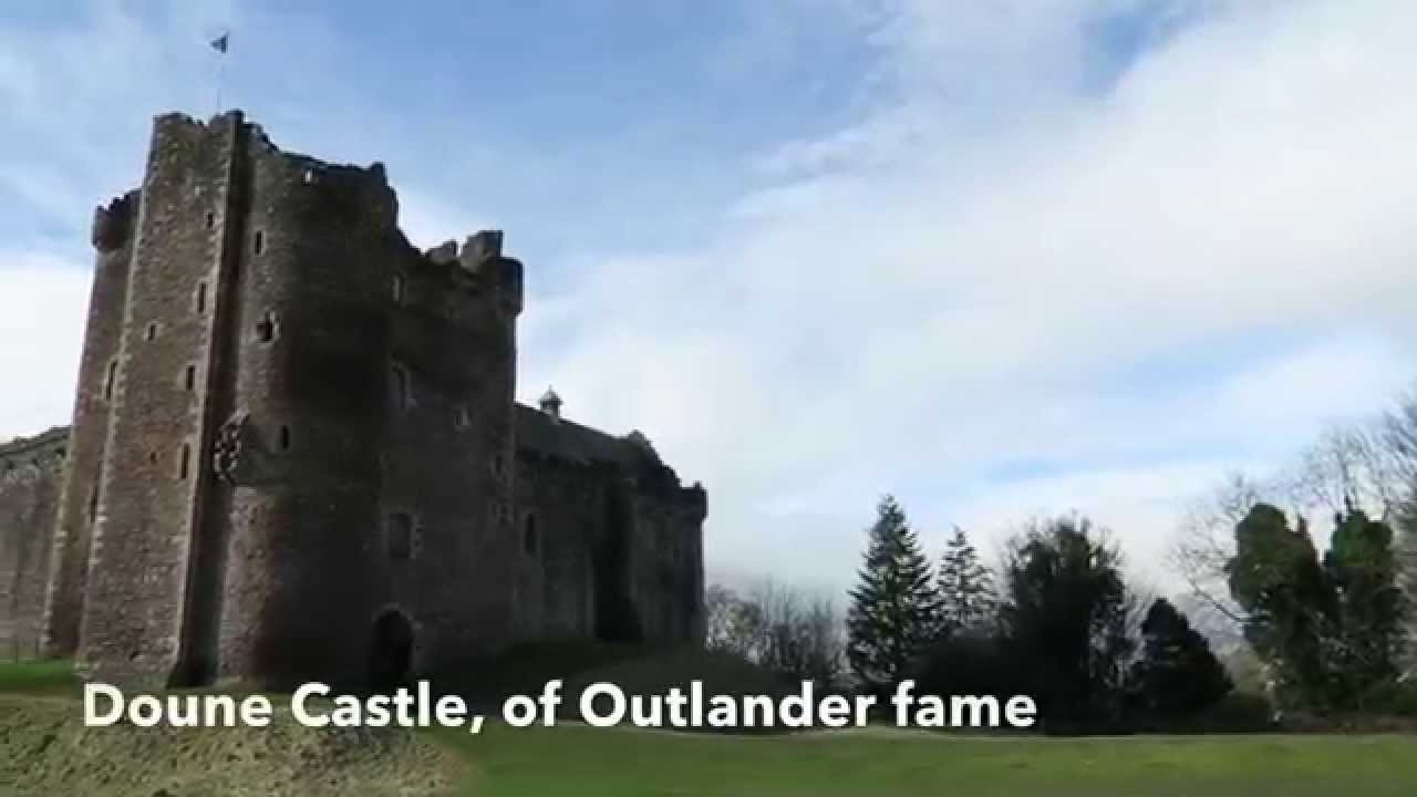 Scotland's most TV friendly castle, Doune, of Outlander fame - YouTube