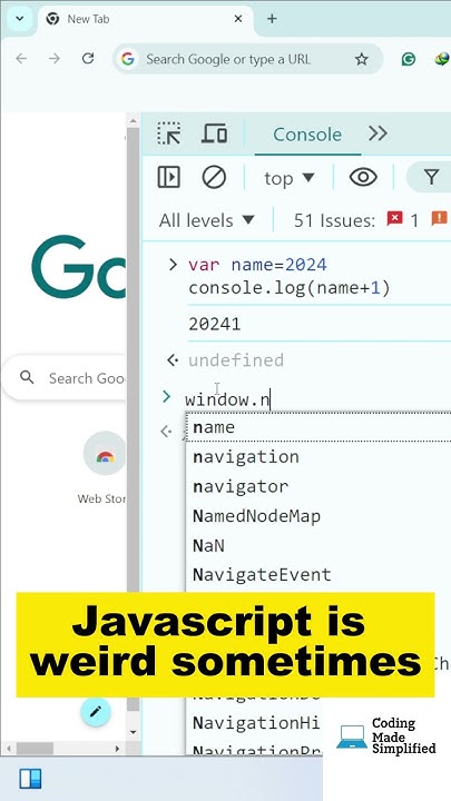 Javascript is weird #frontend #interviewtips #interviewquestions #frontenddeveloper - YouTube