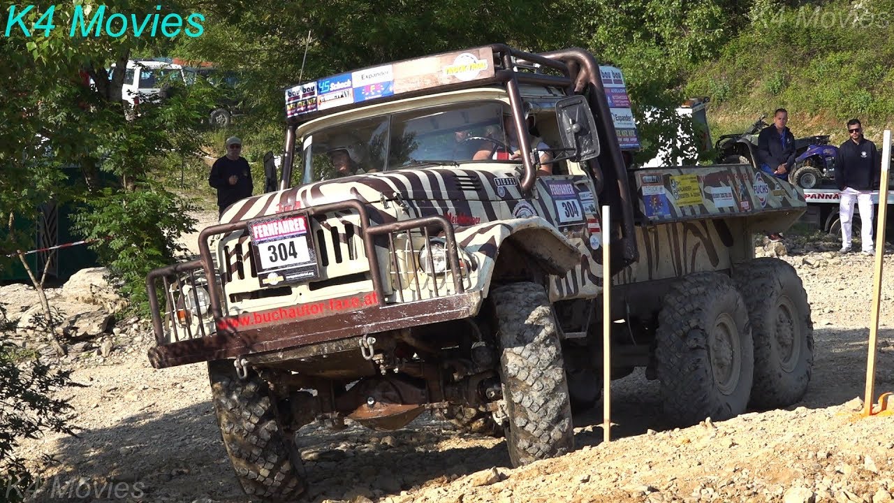 6x6 ZIL Truck | Europe Truck Trial | Montalieu-Vercieu , France 2018 ...