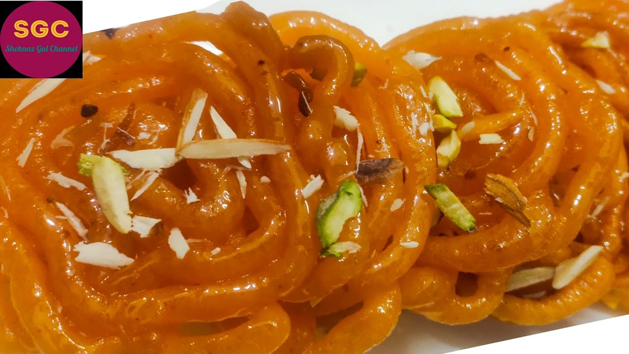 how to make Jalebi | homemade Jalebi | shahnaz gull home - YouTube