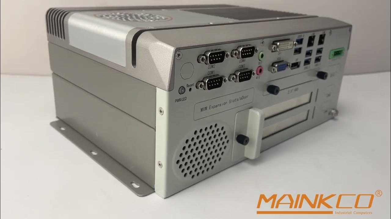 AI Edge computing Box PC ABOX-E7DS from Mainkco IPC - YouTube
