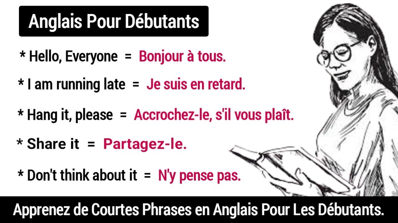 Apprenez de Courtes Phrases en Anglais Pour Les Débutants | Short ...