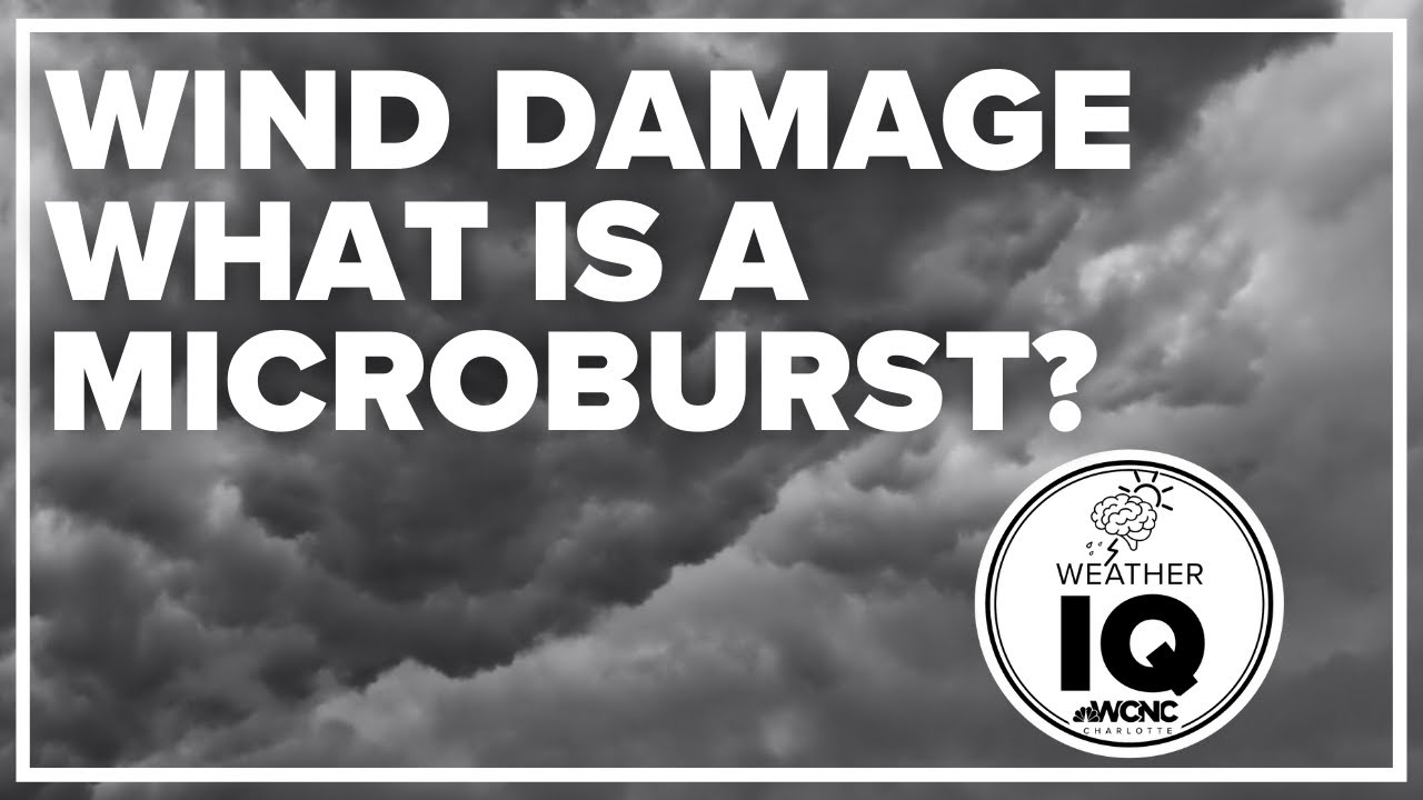What's a microburst and how is it different than a tornado? Weather IQ ...