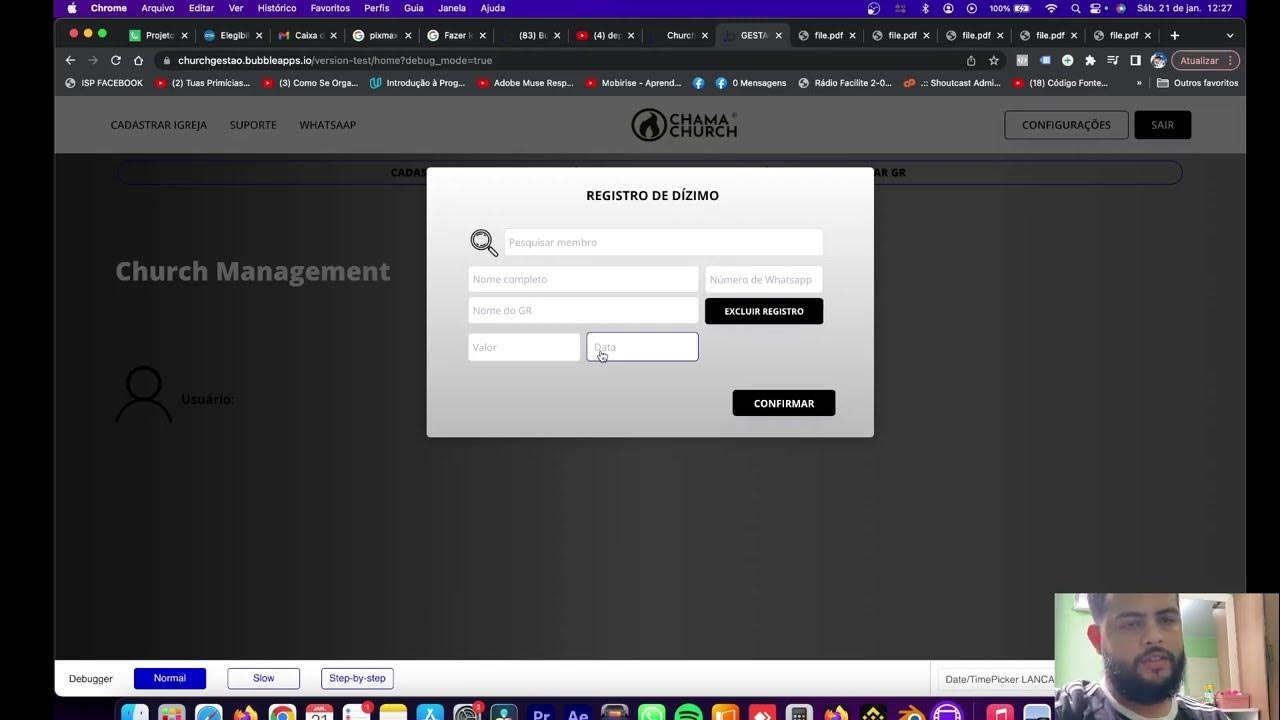Como usar PDF CONJURER Gerando relatório do grupo repetidor - Bubble.io 21/01.2022 - YouTube