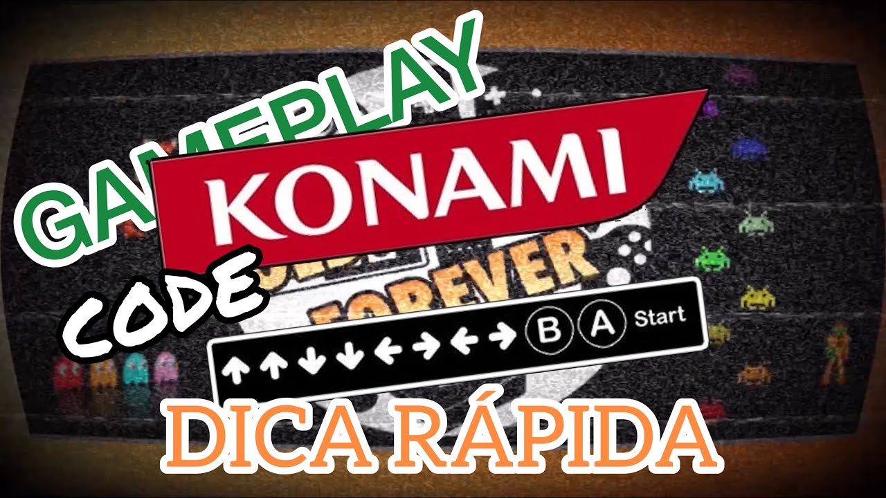 Konami Code em 3 Jogos Clássicos - YouTube