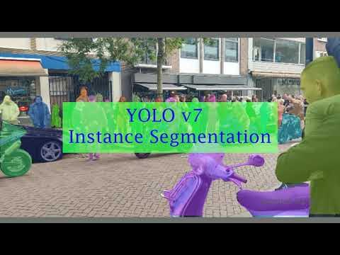 YOLO v7 Instance Segmentation - YouTube