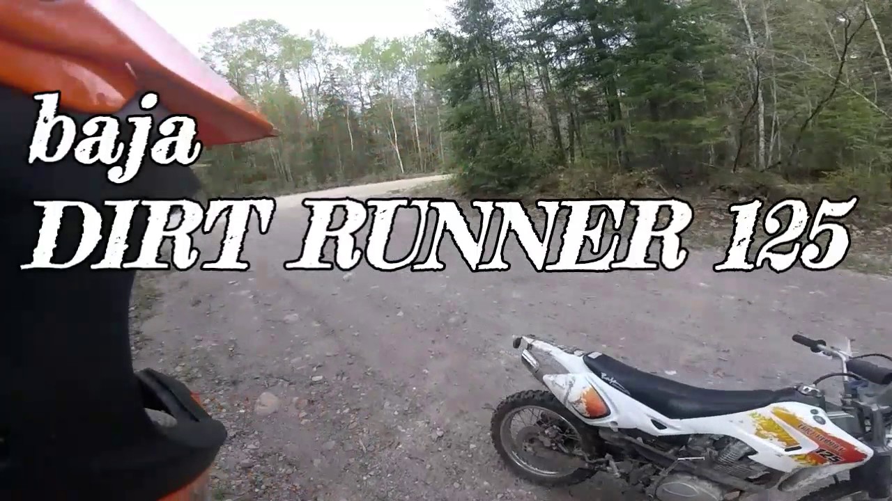 Baja DIRT RUNNER 125 dirtbike - YouTube