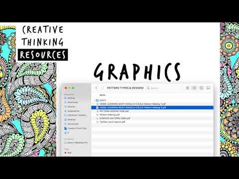 Pattern Design Activity | DT Textiles GRAPHICS - YouTube