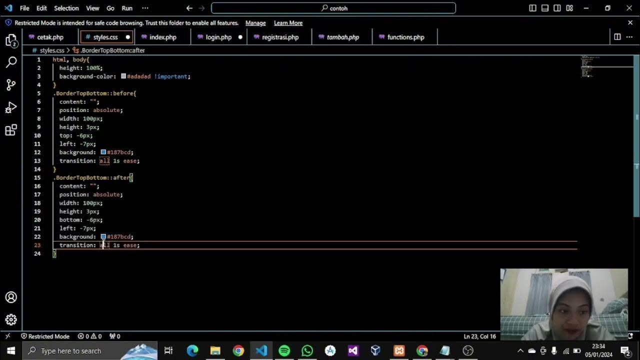 PEMROGRAMAN WEB 1-MEMBUAT FORM LOGIN DAN REGISTER SERTA CRUD MENGGUNAKAN DATABASE DAN PHP - YouTube