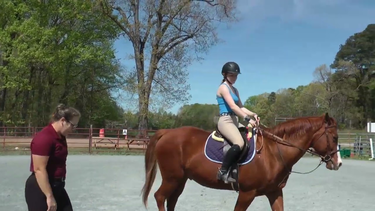 Carrie Simms - ARIA Instructor Certification Hunt Seat - YouTube