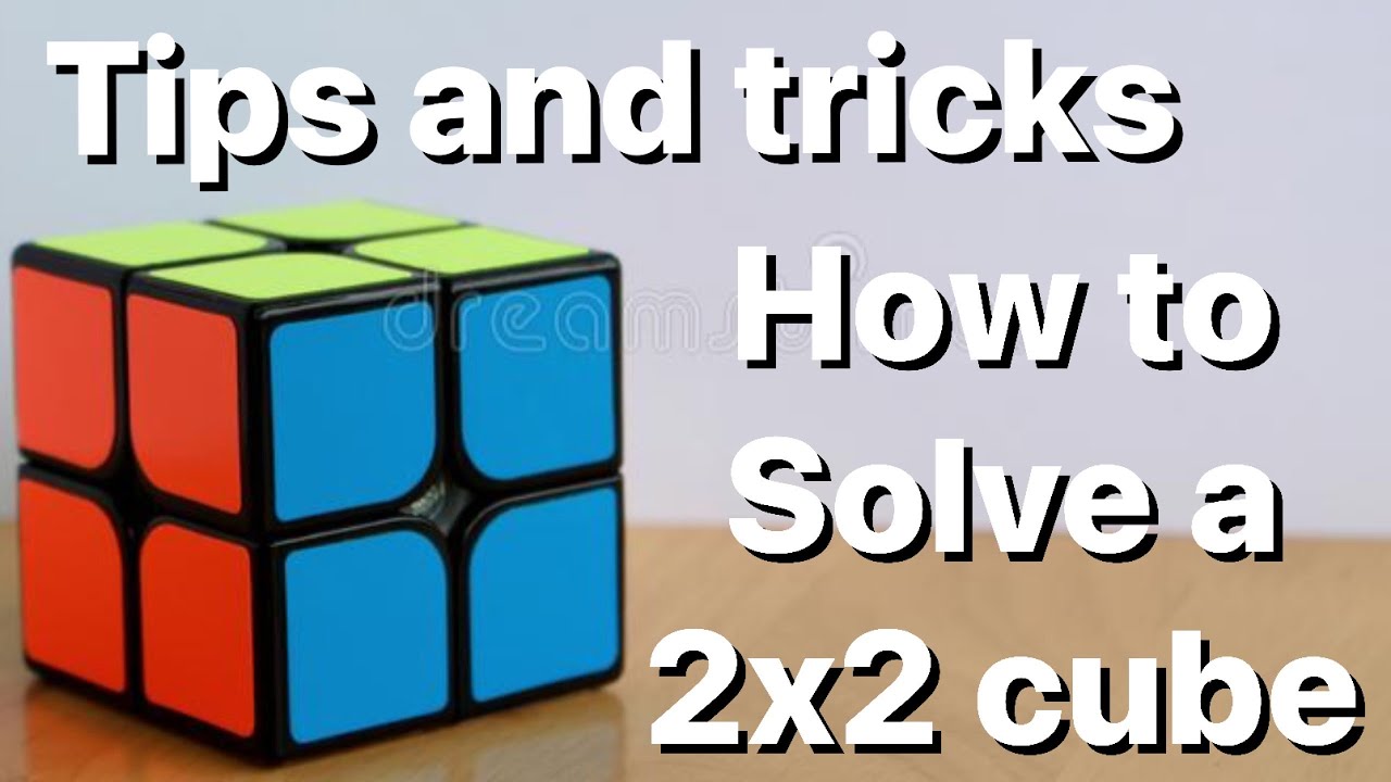 how to solve a 2x2 rubixs cube!! - YouTube