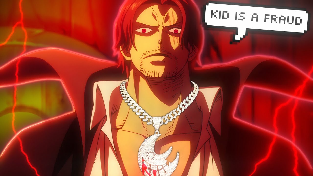 SHANKS EMBARRASSED CAPTAIN KID - YouTube