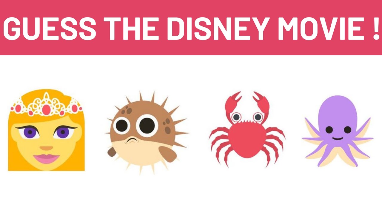Can You Guess The Disney Movie By The Emoji? - Guess Emoji Challenge ...