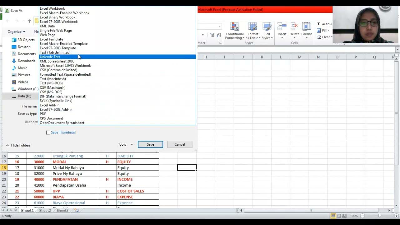 Import Data Excel ke MYOB - YouTube