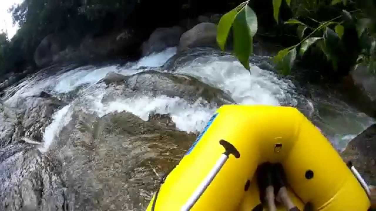 White Water Rafting Sg Sedim, Kulim Kedah SJ5000 SJCAM - YouTube