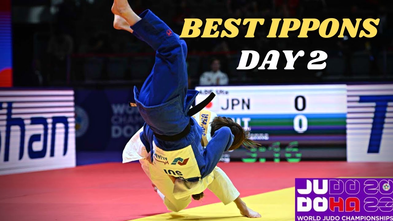 23 BEST IPPONS - WORLD JUDO CHAMPIONSHIPS DAY 2 - YouTube