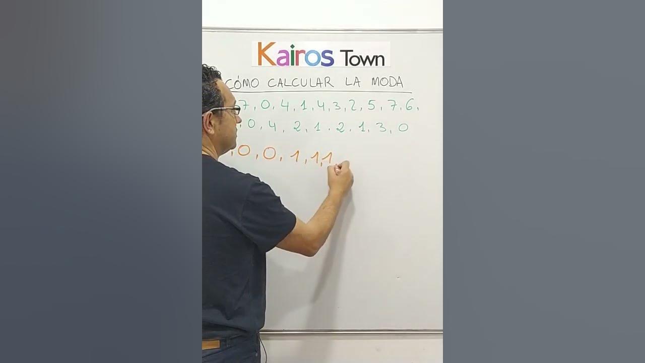 Ⓜ ¿Cómo se calcula la MODA? - Estadística - YouTube