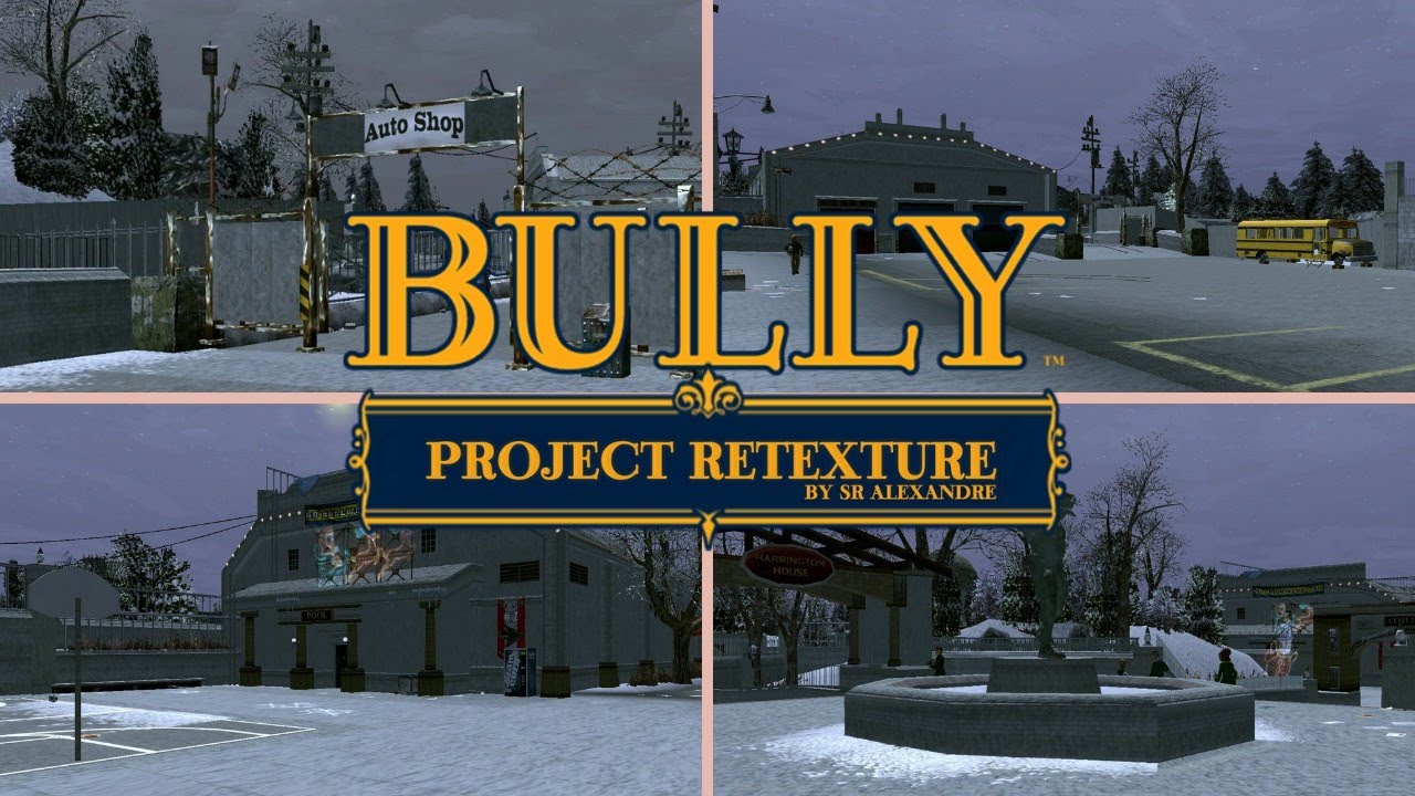 BULLY AE - PACK DE TEXTURAS EM HD PROJECT S.R.A INVERNO UPDATE FINAL ...