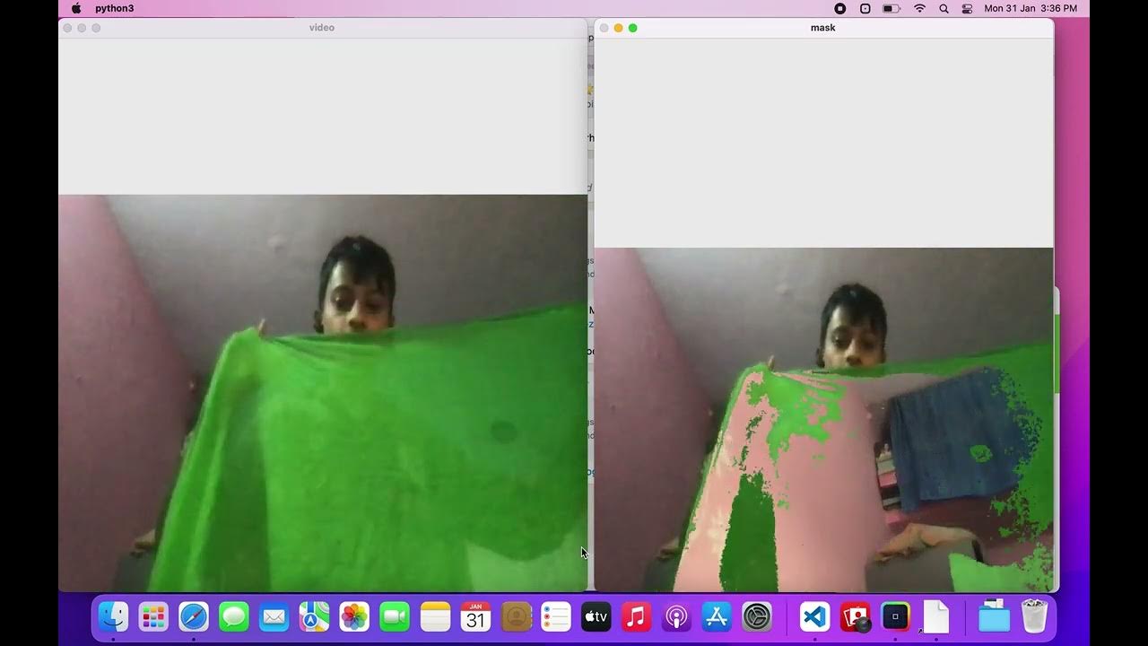 Green Screen Python Single Thread Demo - YouTube