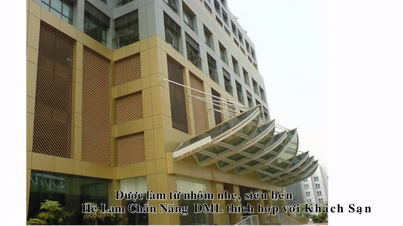 Lam thong gio - lam chan nang DML 80S - Ventilation Louvres DML 80S ...