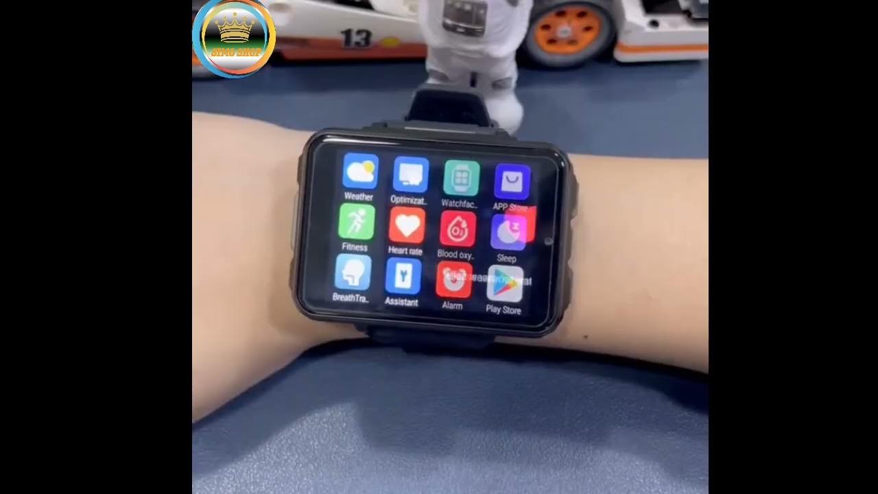 Smart watch appllp 5 max 64G 4 ram ddr3 batterie 1500 mah 2 camera HD scren 2.4 - YouTube