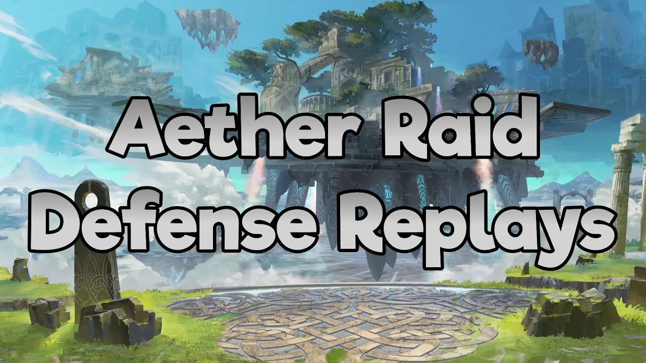 [Fire Emblem Heroes] Aether Raid - Defense Replays: Week 52/2018 - YouTube