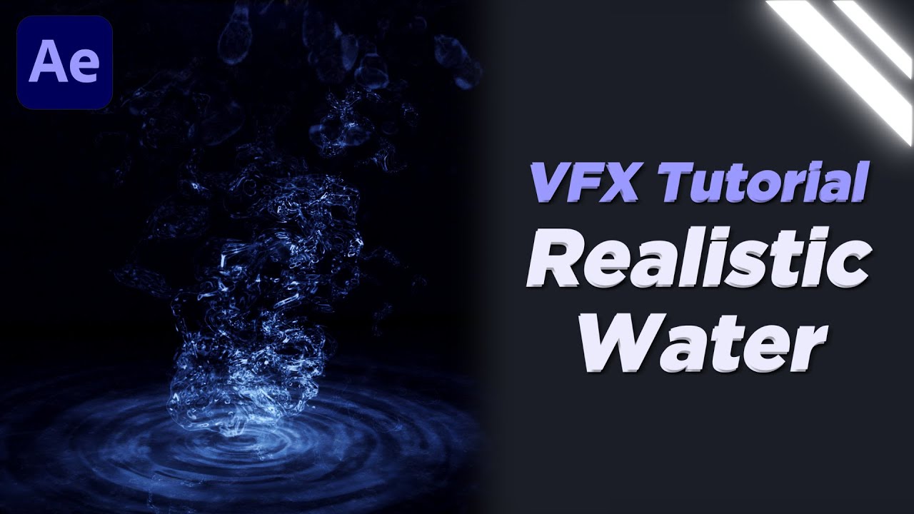 How To Make Realistic Water - After Effects VFX Tutorial - YouTube