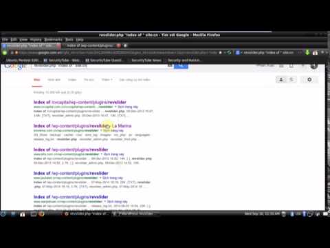 Exploit WordPress revslider - YouTube