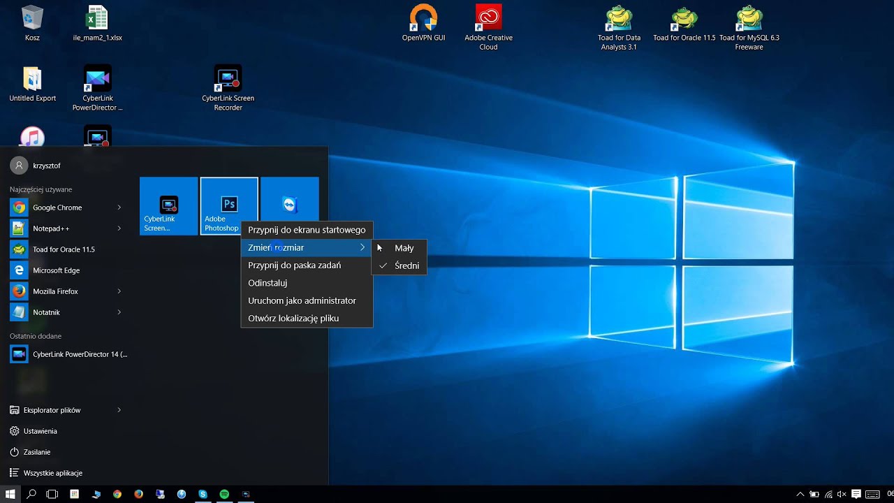 WINDOWS 10 - START MENU BUG - YouTube