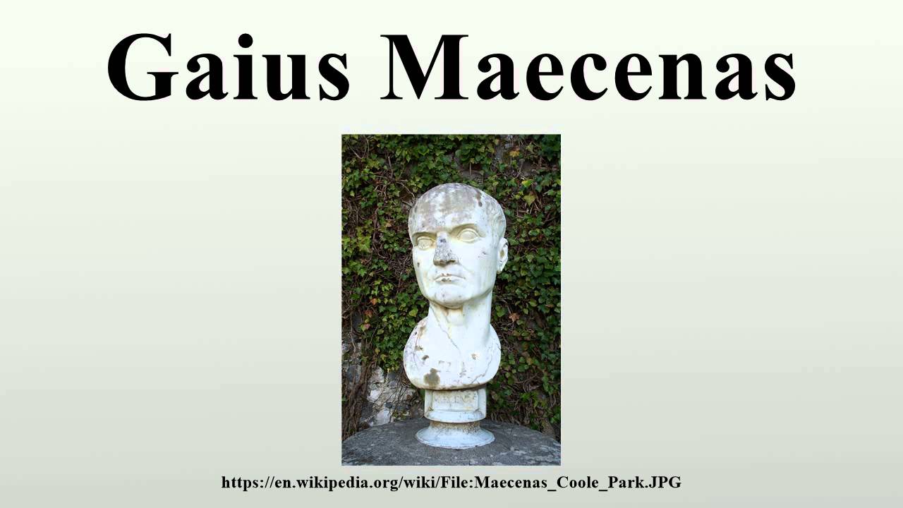 Gaius Maecenas - YouTube