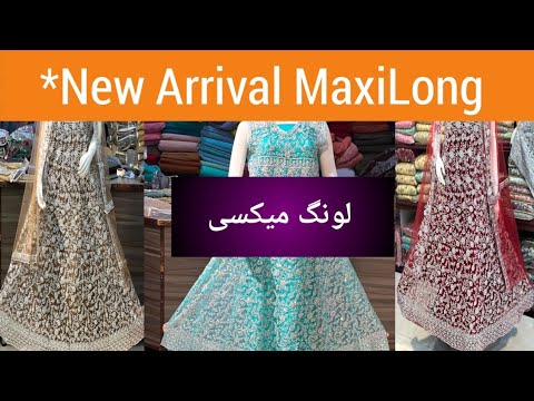 New Arrival*long maxi by Al Farhan Fancy Fabrics*party waer maxi# ...