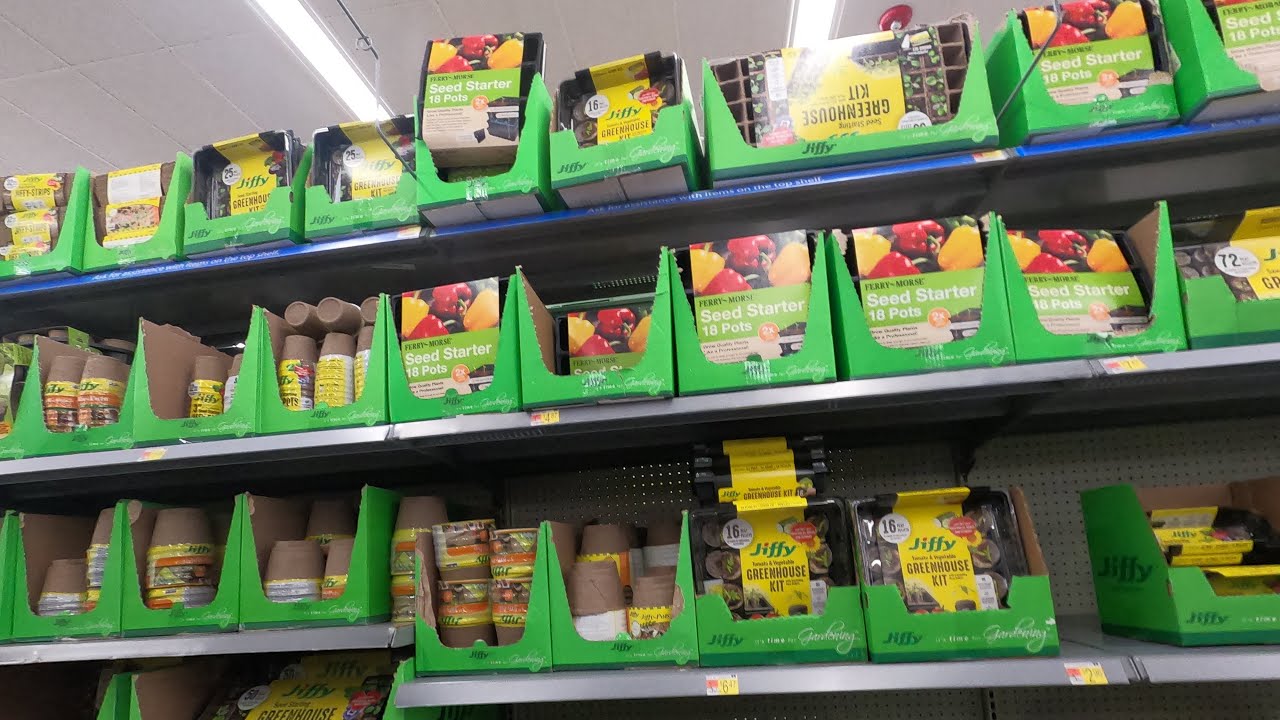 Cheap Seed Starting Supplies at Walmart - YouTube