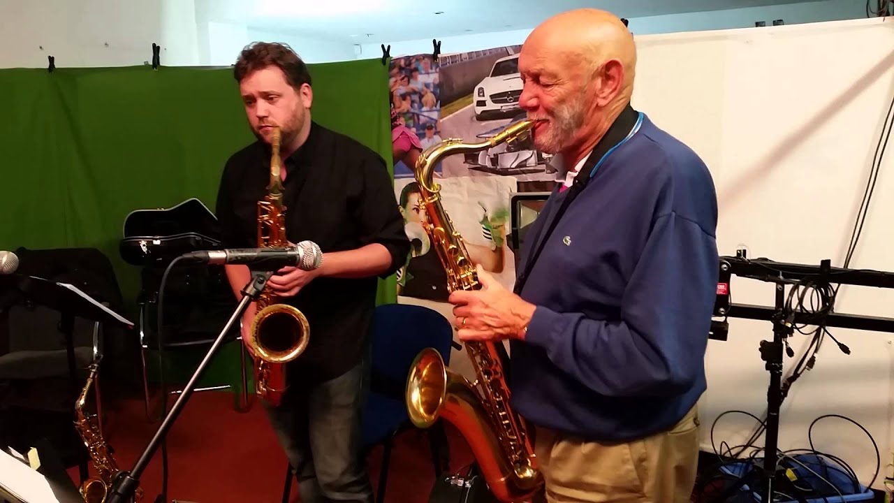 Paddy Cole joins Paul and Daragh in The Cavan Big Band - YouTube