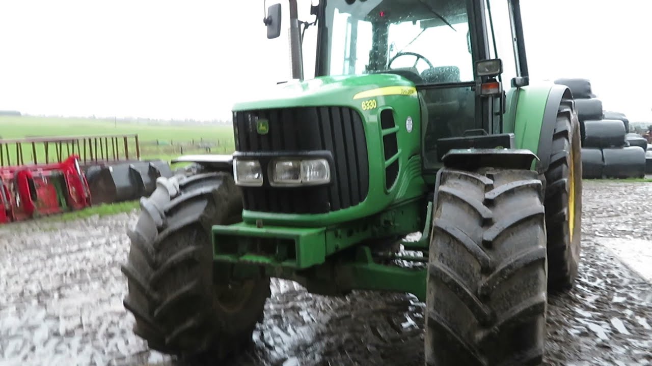 The new John Deere 6330 - YouTube