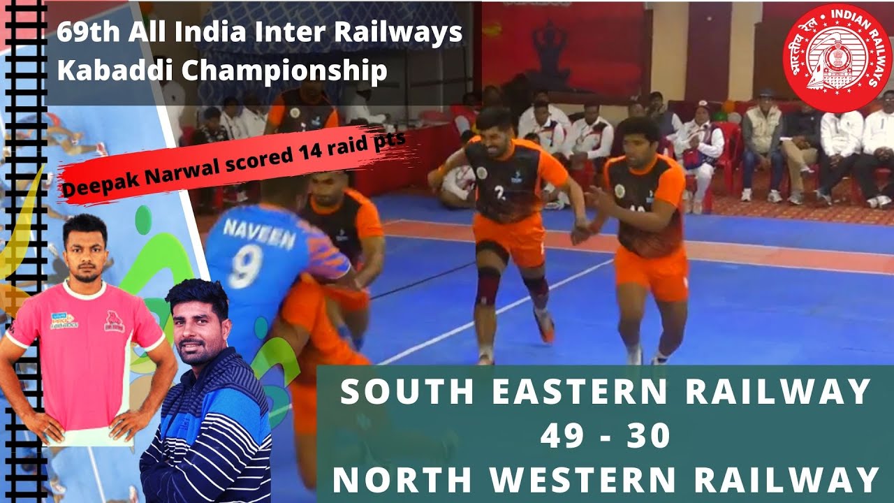 Deepak Narwal scored 14 points, beats North Western Railways | Railways ...