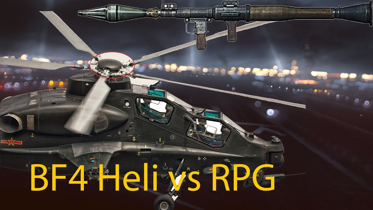 Battlefield 4 - RPG vs Helicopter - YouTube