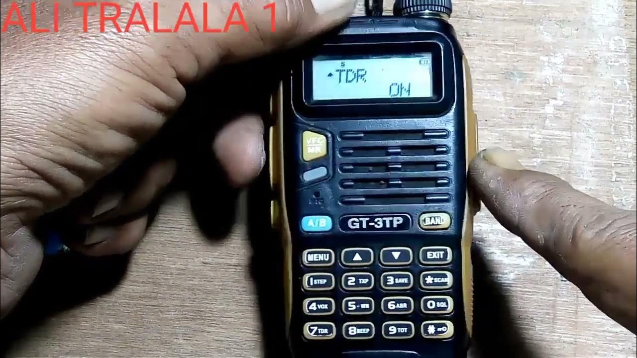 Cara menghilangkan huruf S Ht Baofeng GT 3TP @alitralala1460 - YouTube