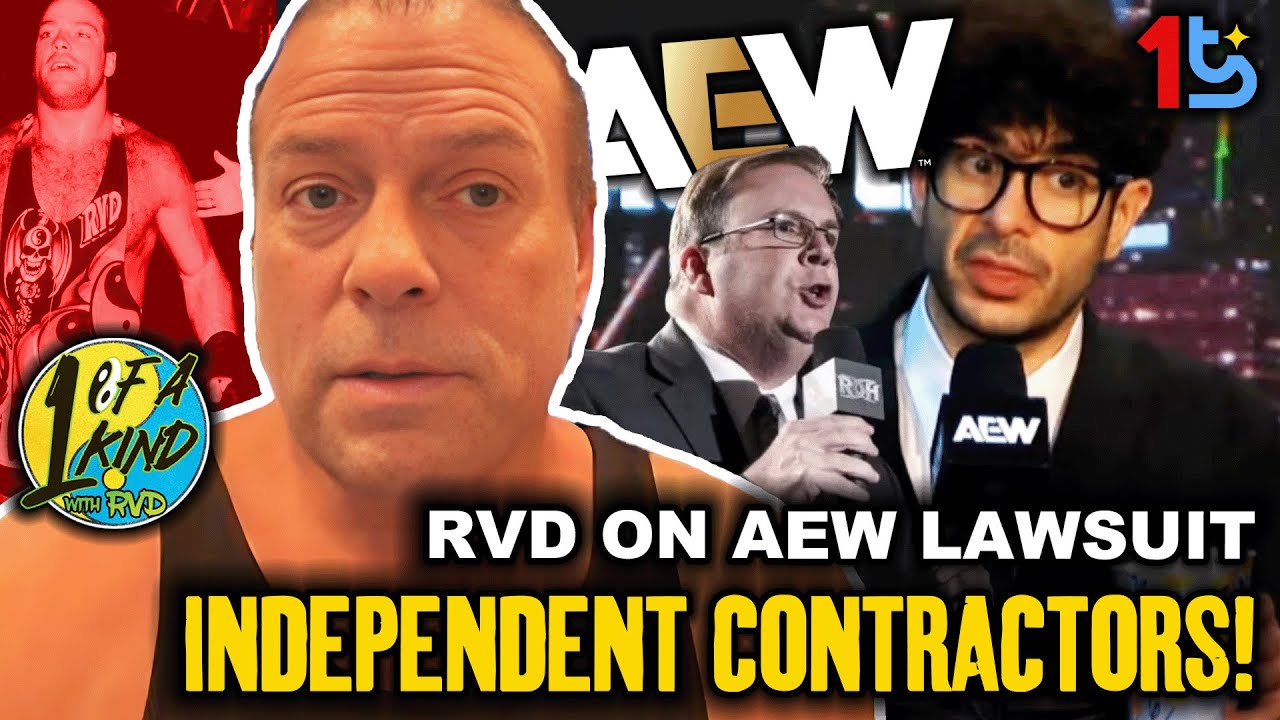 RVD On Kevin Kelly's AEW Lawsuit & Defends Being An Independent ...